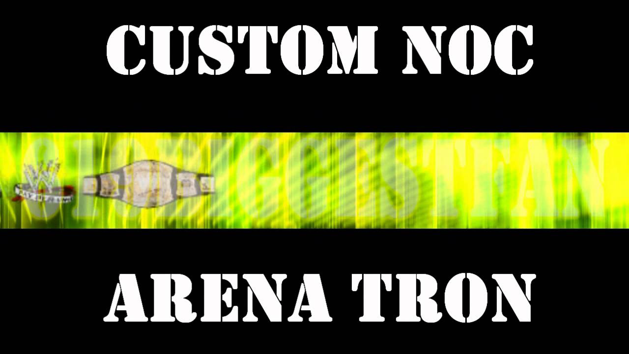 Custom WWE Night Of Champions Arena Tron - YouTube