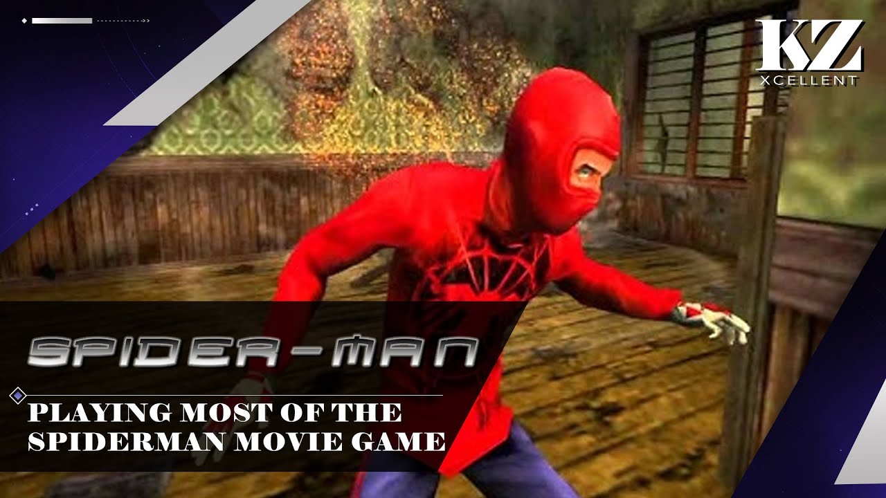 KZ plays most of Sam Raimi's Spider-Man (PS2) - YouTube