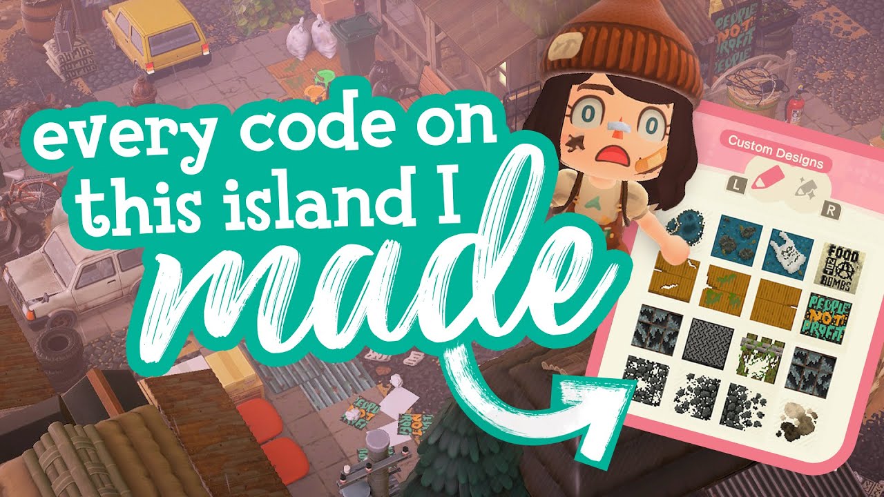 My overgrown forest island is FINISHED! 🤩 ft. all my OWN custom codes 🌳 ...