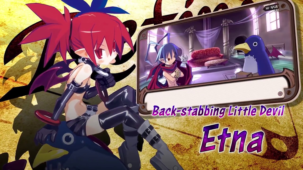 Disgaea 1 Complete Release Date Announcement Trailer - E3 2018 - YouTube