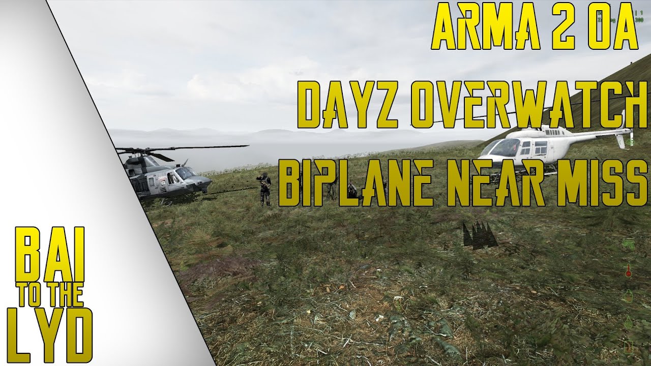 Arma 2: DayZ Overwatch - Biplane Near Miss - Eric and Wyatt - YouTube