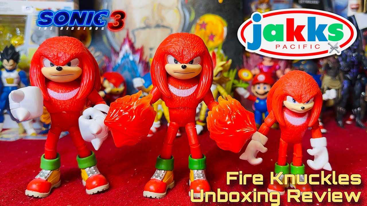 My Last Jakks Pacific Sonic The Hedgehog 3 Action Figure Review: Fire ...