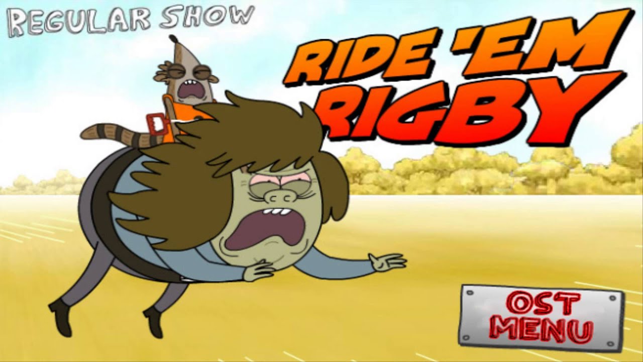 Regular Show Ride 'Em Rigby SoundTrack Menu - HD - YouTube