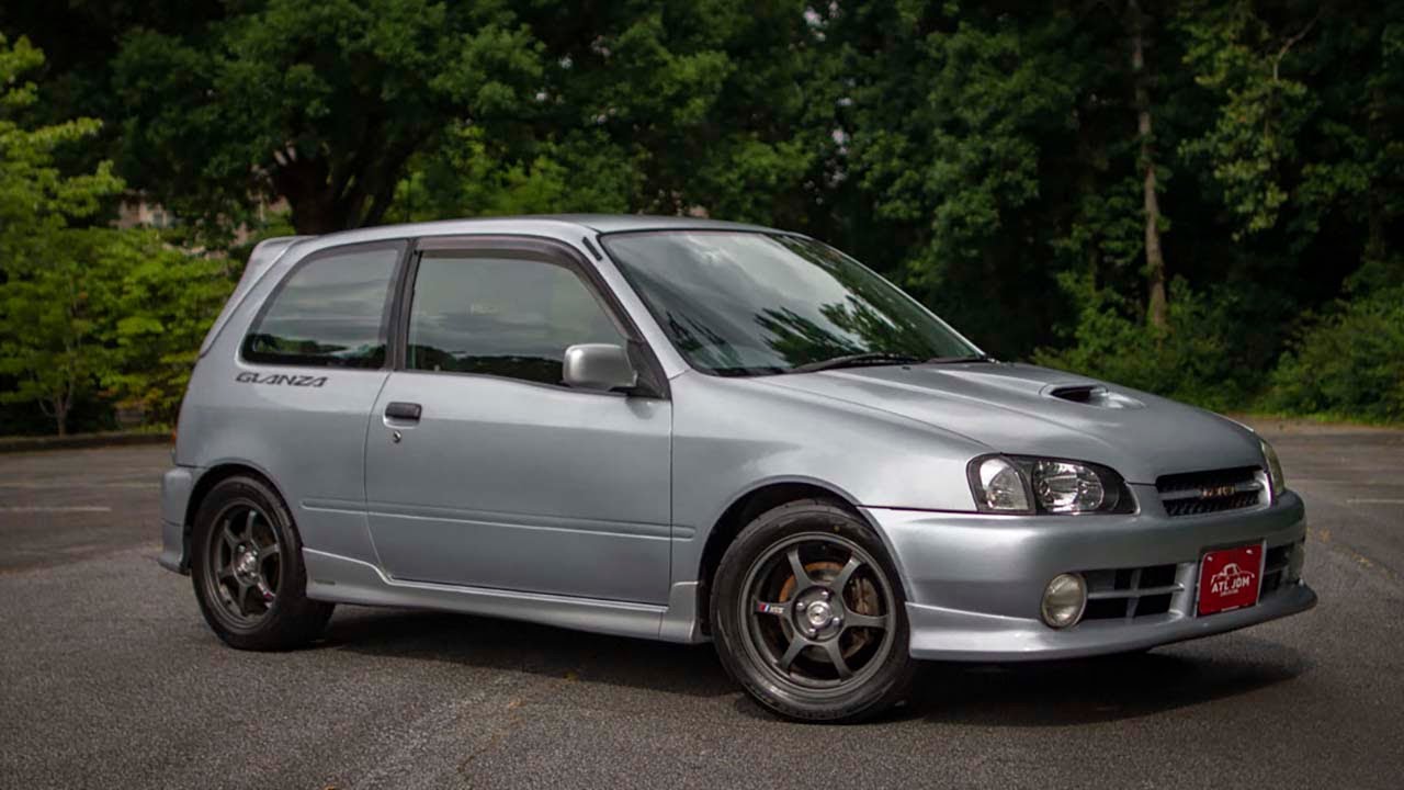 ATL JDM's- 1996 Toyota Starlet GLANZA V (EP91) Walk Around - YouTube