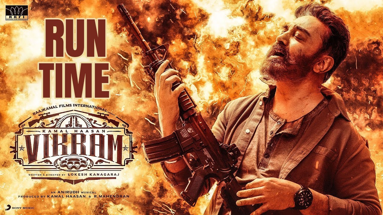 Vikram Run Time & Movie Details || Kamal Haasan | Vjs | Fahad Fassil ...