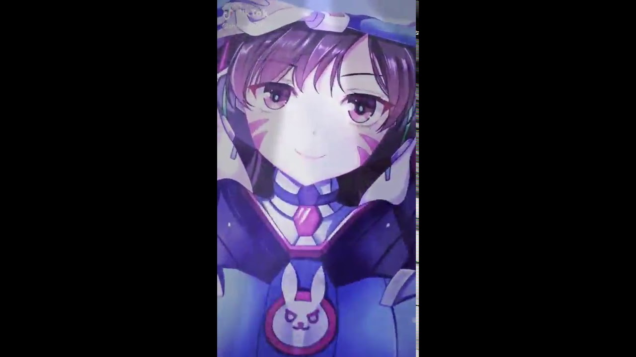 D.va body pillow - YouTube