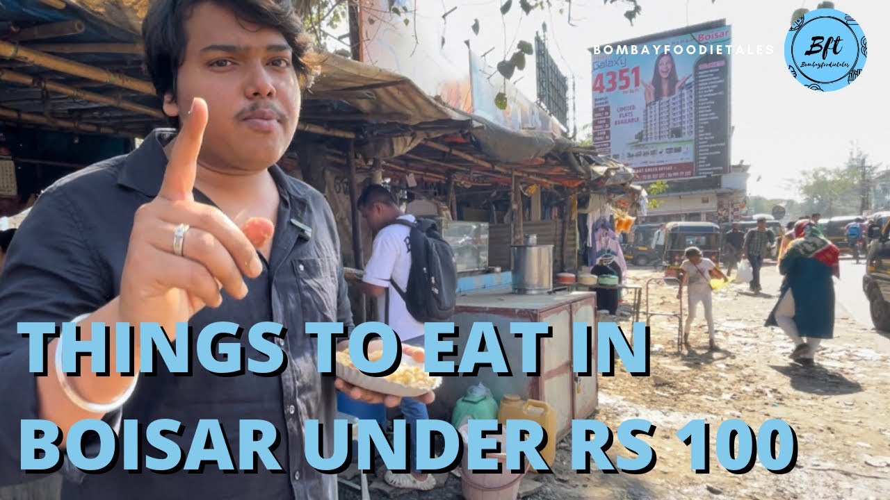 Things To Eat In Boisar Under 100Rs \-Only | Boisar Station Food - YouTube