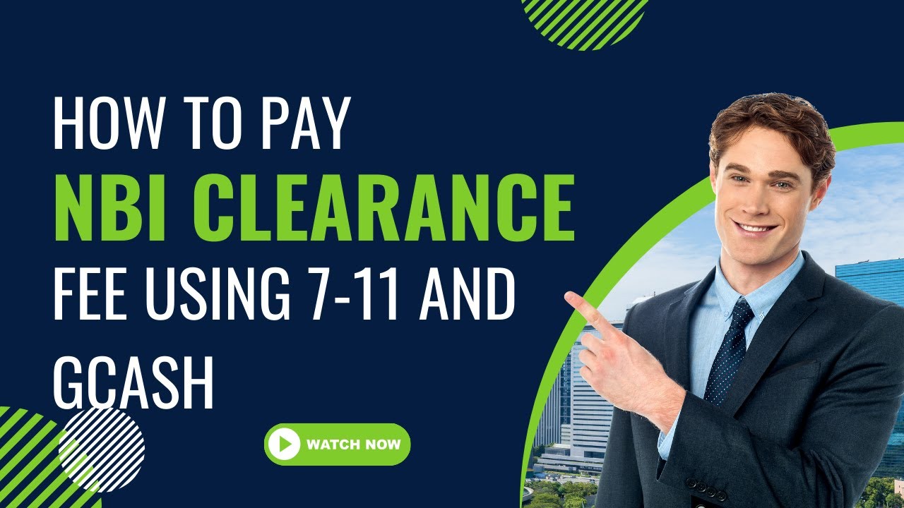 How to pay NBI Clearance and police clearance fee using 7-11and GCash - YouTube