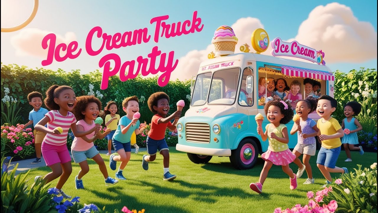 Ice Cream Truck Party New Song For Kids 🍦| Kids New Song ...