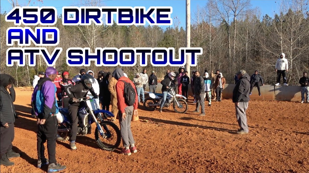 STOCK HEIGHT 450 DIRT BIKE SHOOTOUT AND STOCK WHEEL BASE 450 ATV ...