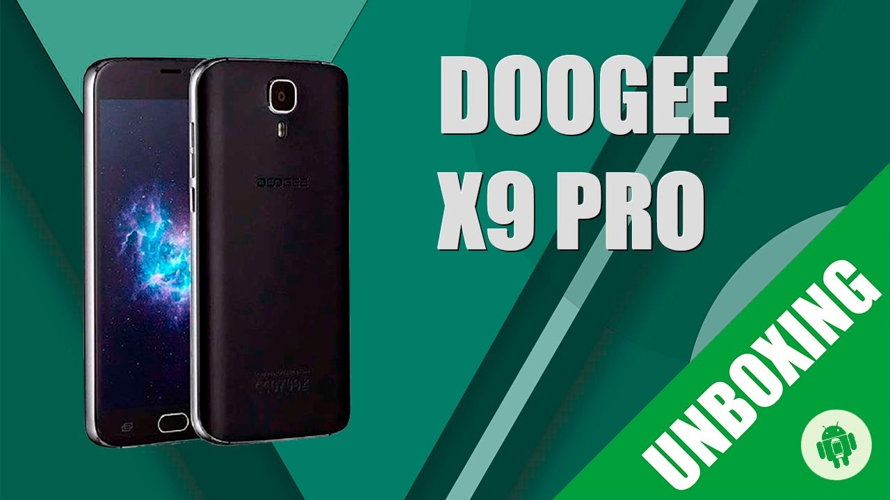 Doogee X9 Pro Unboxing en español (Android 6.0 Quad Core smartphone MT6737) - YouTube