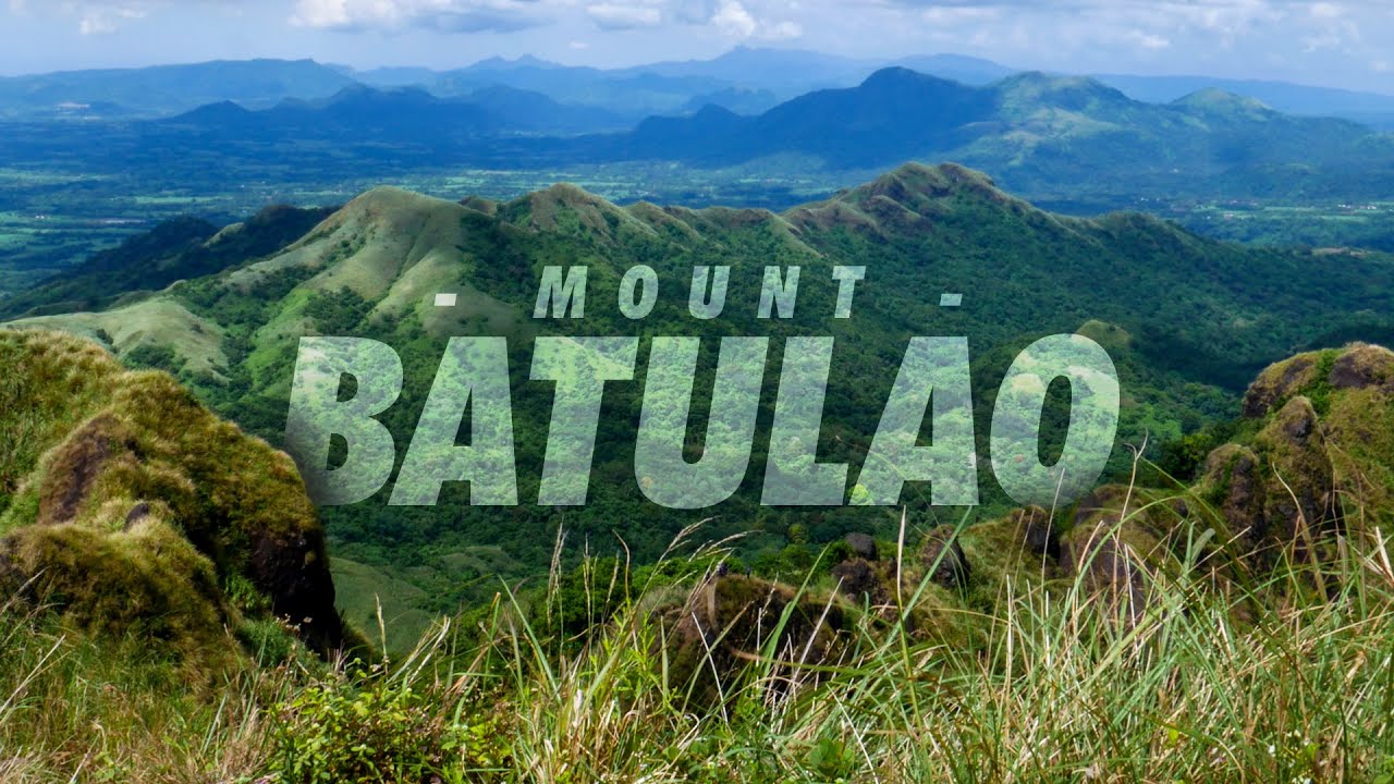 Mt. Batulao has such an amazing view! - YouTube