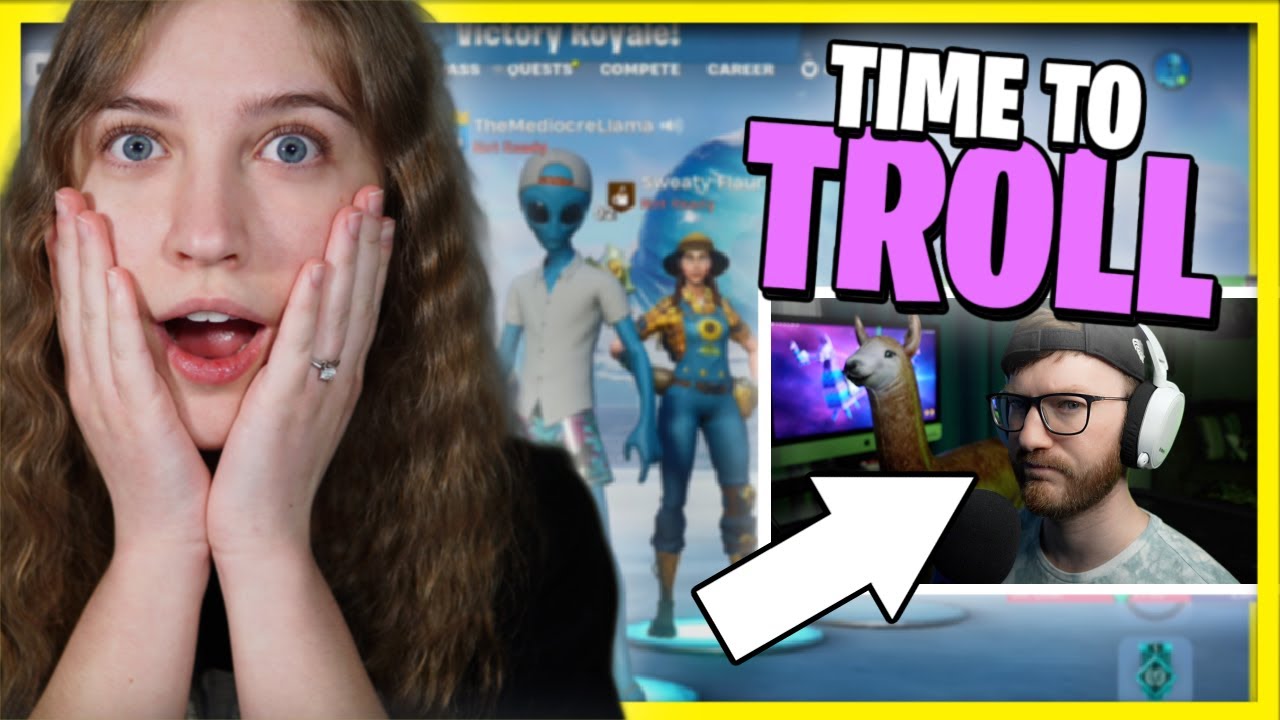 Fortnite Streamer Gets Trolled Then Becomes The Troll - YouTube