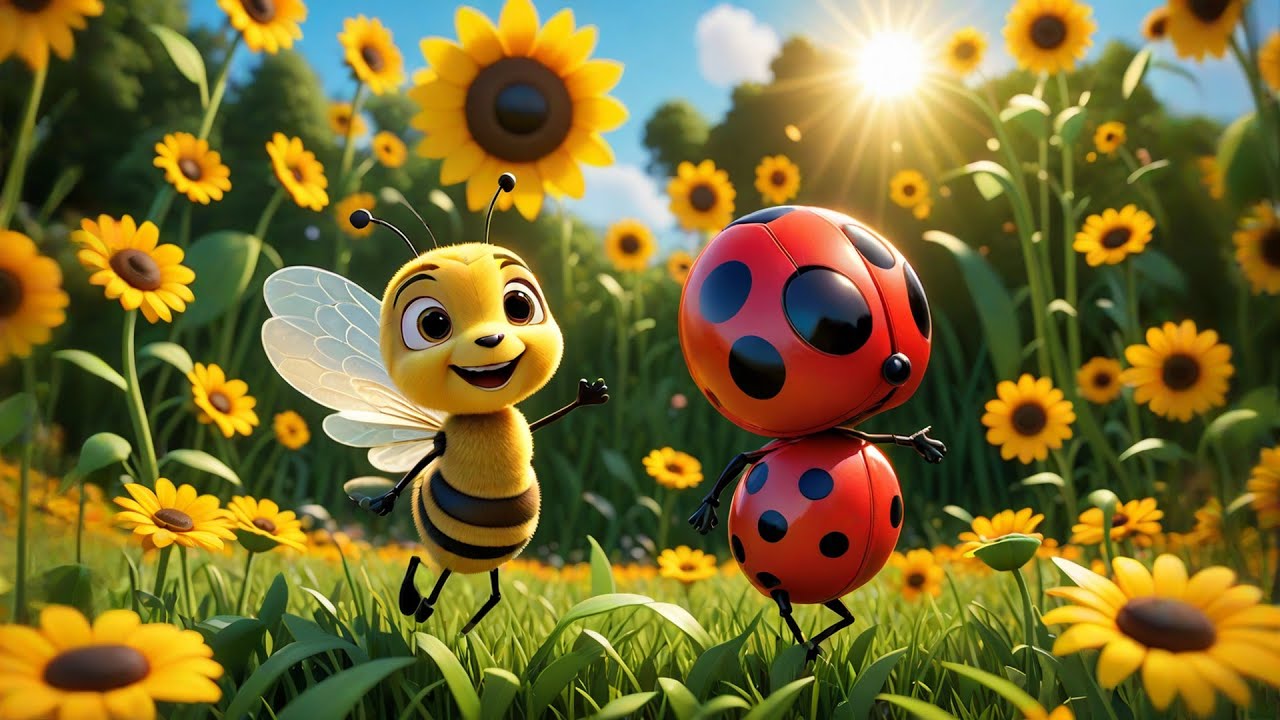 Benny Bee Goes Buzz Buzz | Fun Bee Song for Kids | Baby Songs and Preschool Learning - YouTube