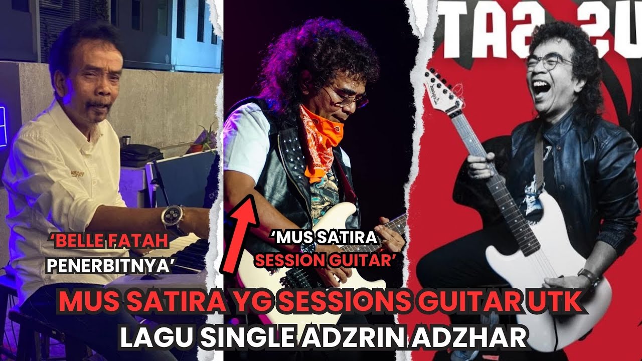 THE LEGEND GUITARIST - MUS SATIRA YANG GORENG GUITAR UNTUK LAGU TERBARU ...