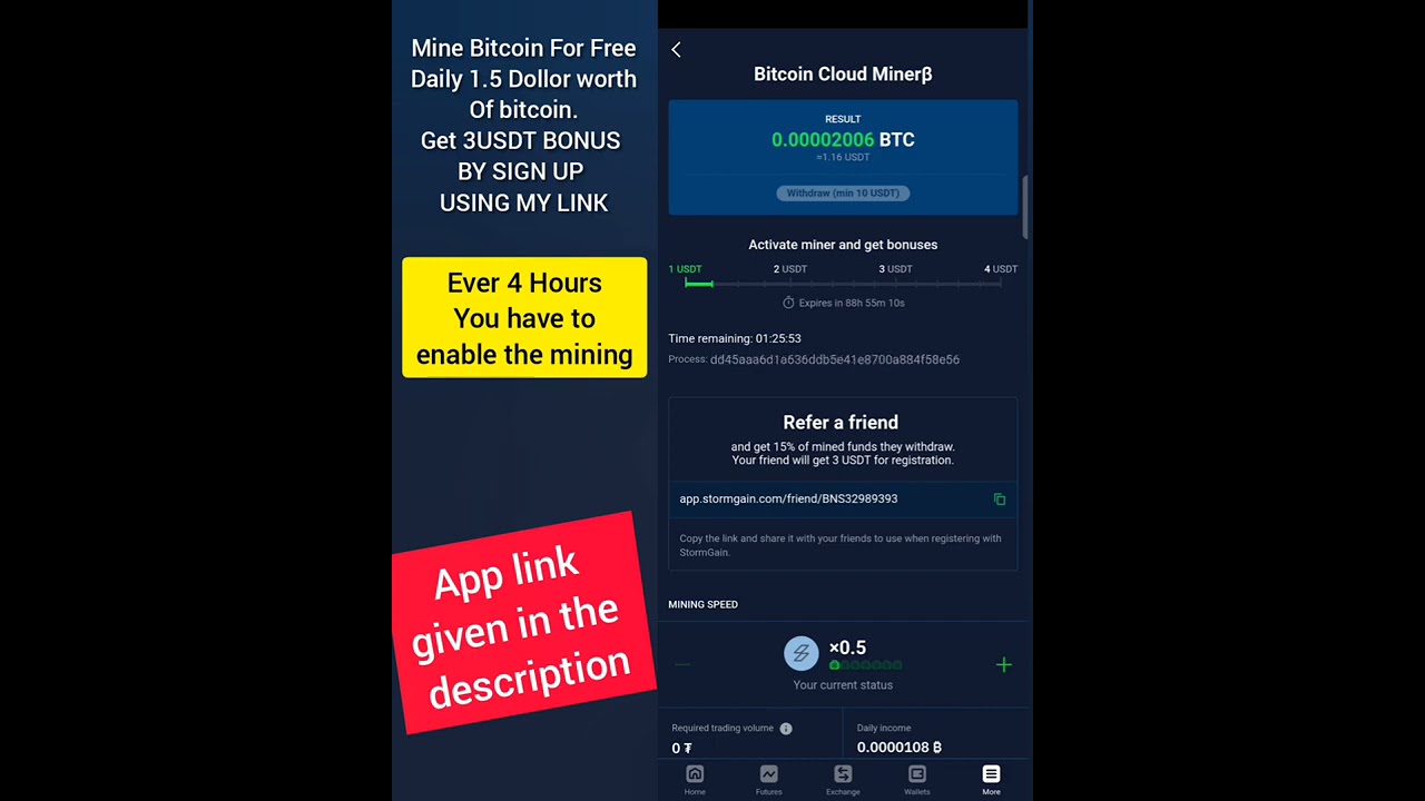 FREE BTC MINER WITH PREMIUM TOOL'S - YouTube