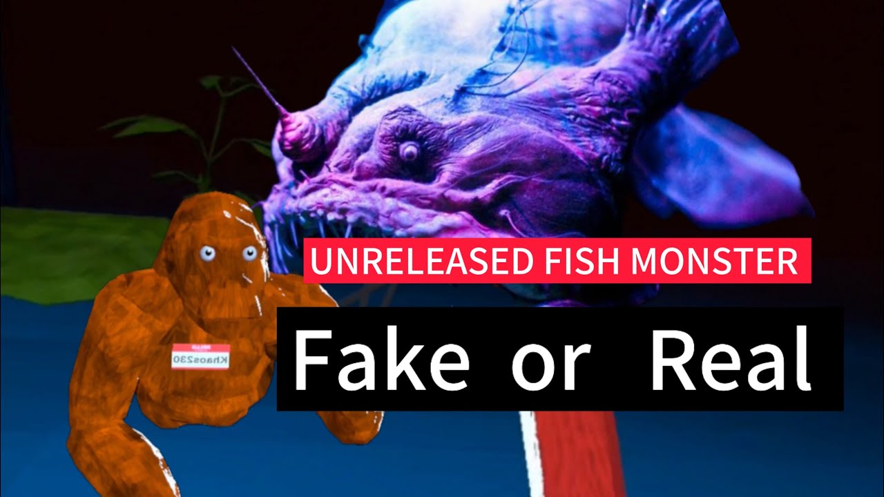 New Unreleased Fish Monster in Animal Company ( Animal Company VR ...