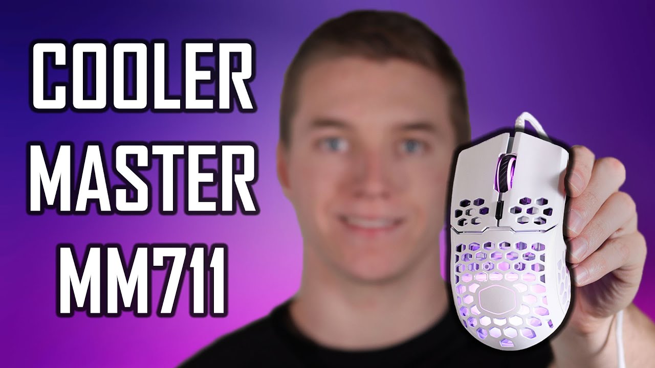 Cooler Master MM711 Review - Viable Lightweight Gaming Mouse? - YouTube