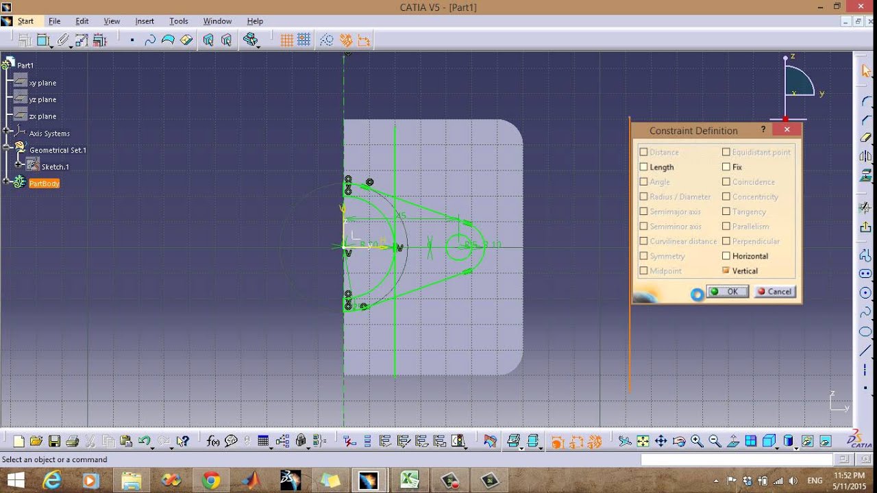 TUTORIAL 15 SDR CATIA V5 6R2013 - YouTube