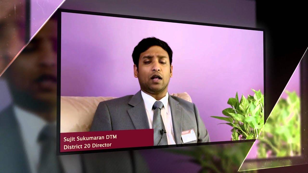 Sujit Sukumaran DTM, District Director - YouTube