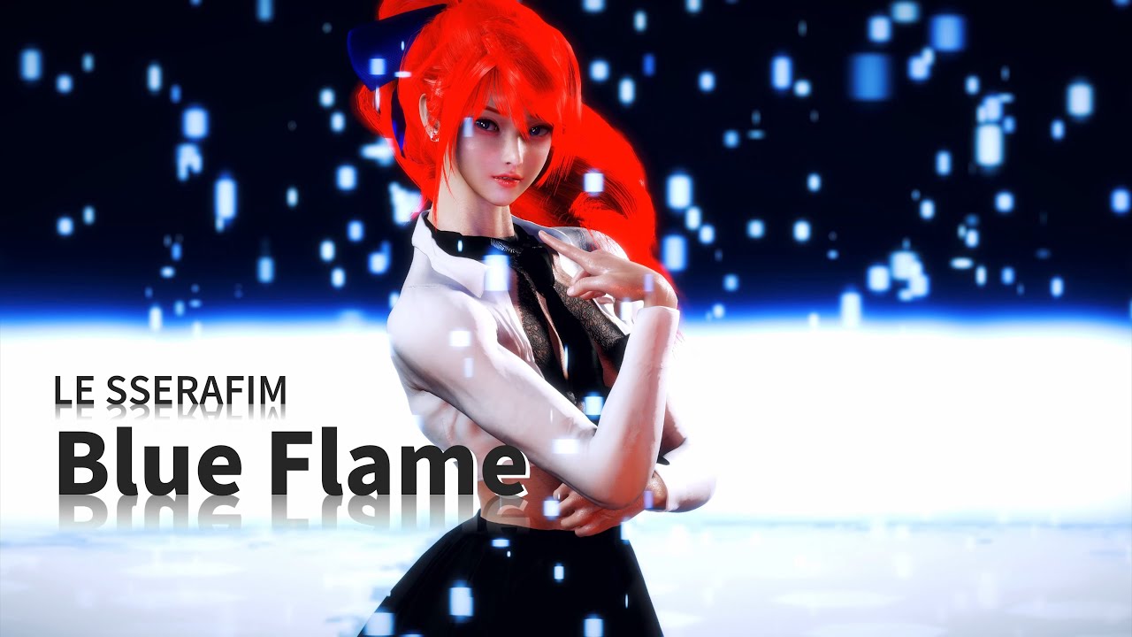【MMD/4k Animation】 Blue Flame - YouTube