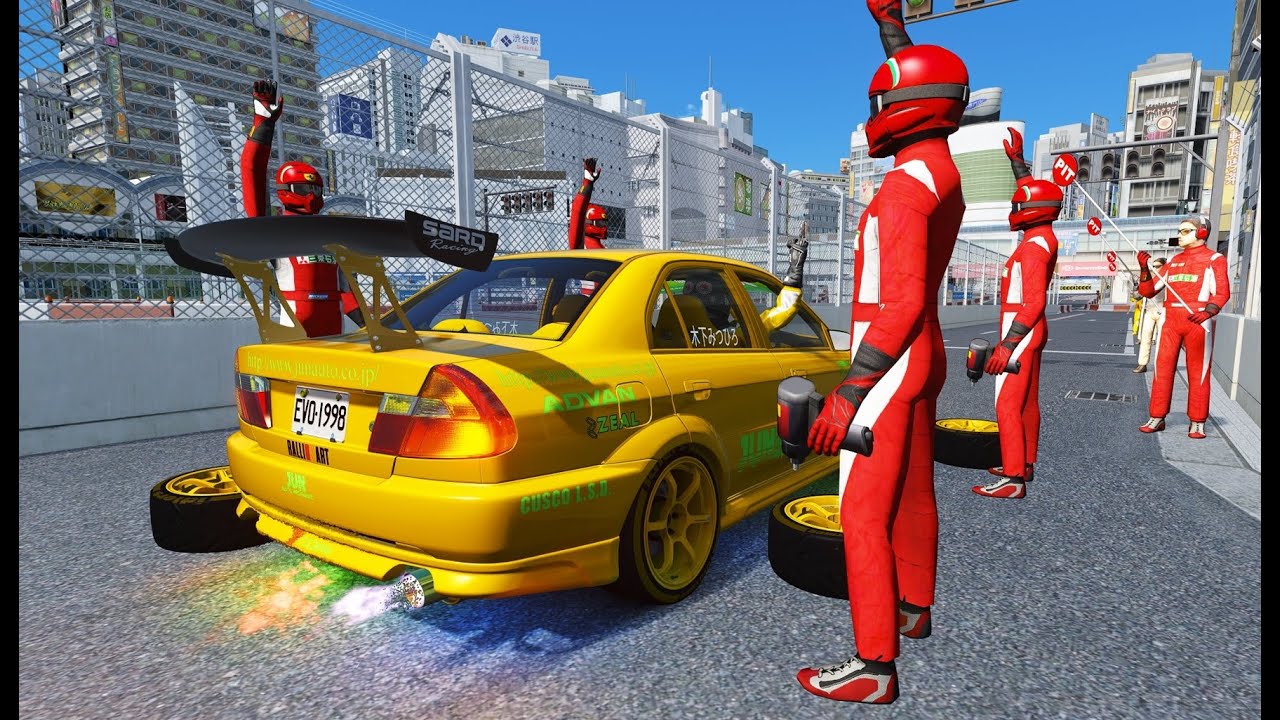 Jun Hyper Lemon Mitsubishi Lancer Evo 5/NANKANG南港輪胎/麗寶國際賽車場/Assetto ...