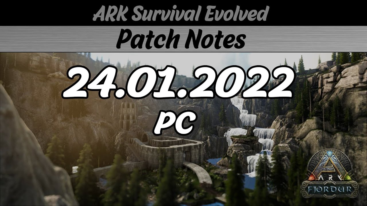 ARK Patch Notes 24.1.2023 | Schimpfwort Filter + Einige Anpassungen ...