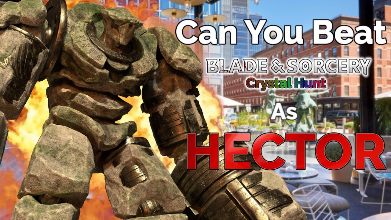 Can you Beat Blade and Sorcery Crystal Hunt As Hector - YouTube