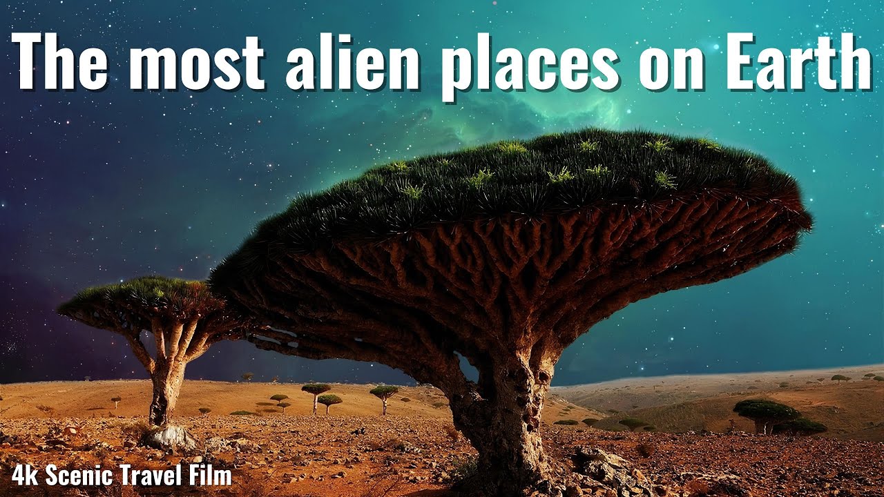 Socotra and other most alien islands on Earth in 4k / Madagascar ...