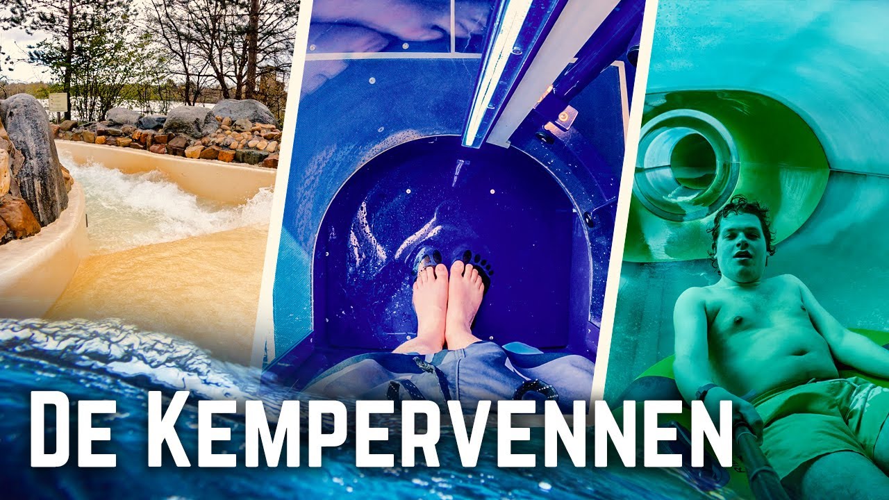Tropical Water Park! All Slides at Aqua Mundo De Kempervennen 2022 ...