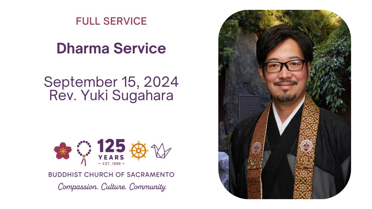 Dharma Service - Sept 15, 2024 - YouTube