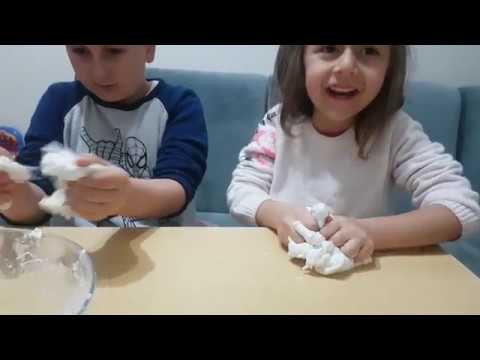 Traş Köpüklü Pofuduk Pofuduk slime boraks ve tutkallı