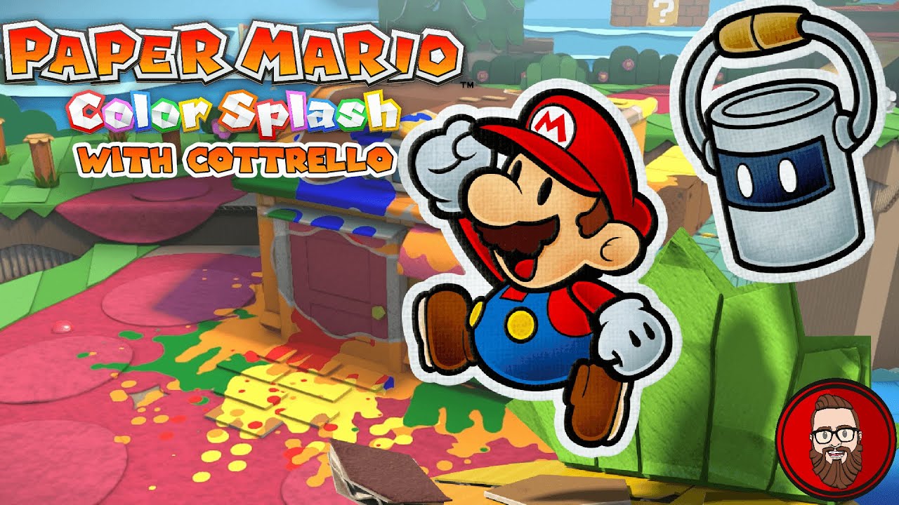 The Fall of Port Prisma - Paper Mario: Color Splash [1] - YouTube