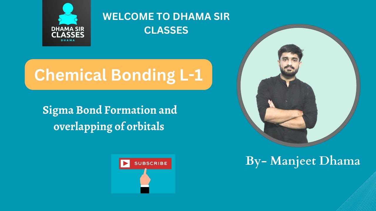 CHEMICAL BONDING L-1|NEET | IIT-JEE | IIT-JAM | CUCET| CSIR-NET| BOND ...