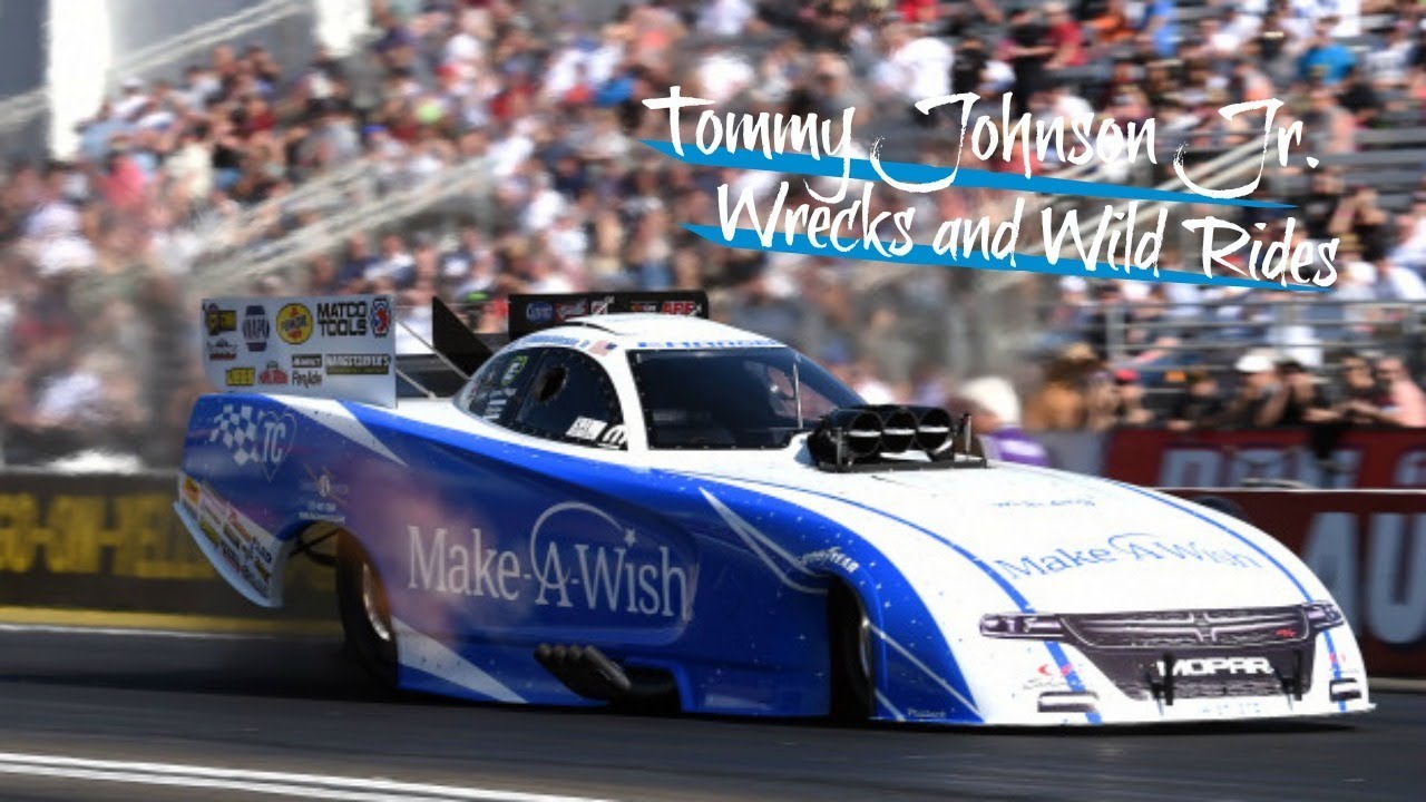 Tommy Johnson Jr. | Wrecks and Wild Rides | Funny car - YouTube