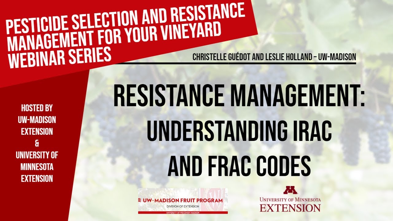 Resistance Management – Understanding IRAC and FRAC Codes - YouTube