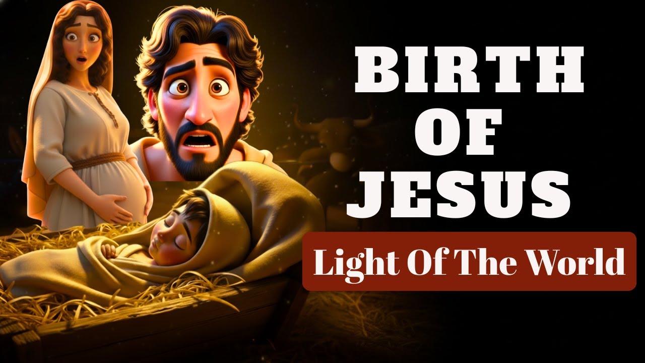 The Birth Of Jesus Christ | Animated Bible Story Of Jesus Christ # ...