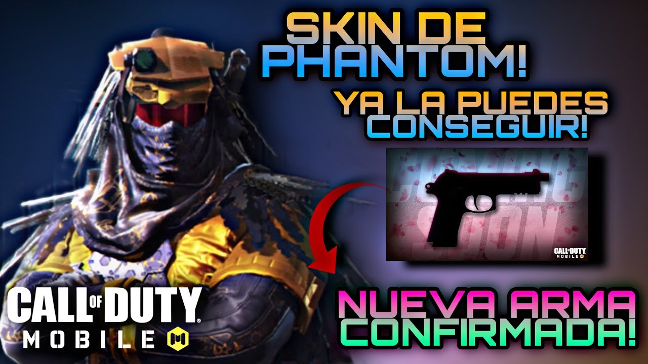 ENTRA RÁPIDO! YA PUEDES CONSEGUIR LA SKIN DE PHANTOM EN TU CUENTA ...