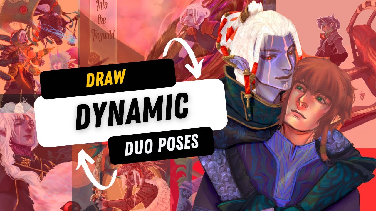 5 Tips to Improve Drawing Duo Poses - YouTube