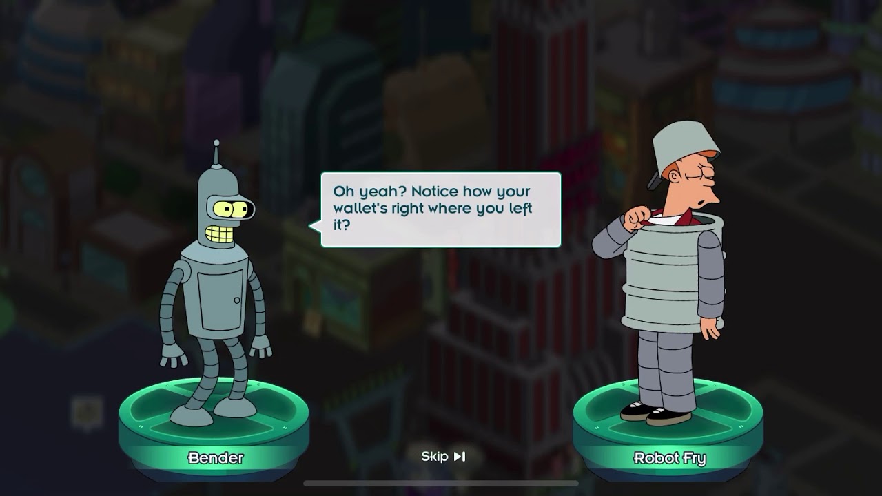 Futurama: saving for Scruffy - YouTube