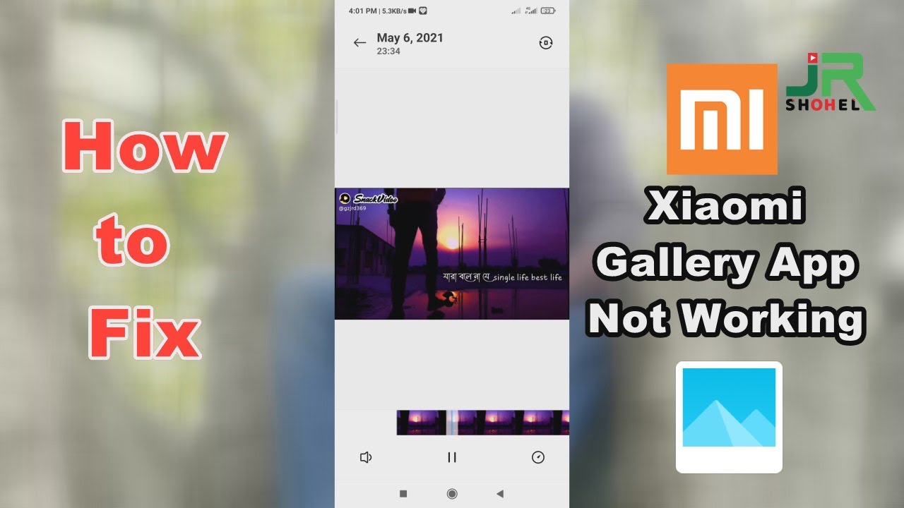Gallery App Video Not Play Redmi Phone! Fix Problem in Just 5 Minutes ...