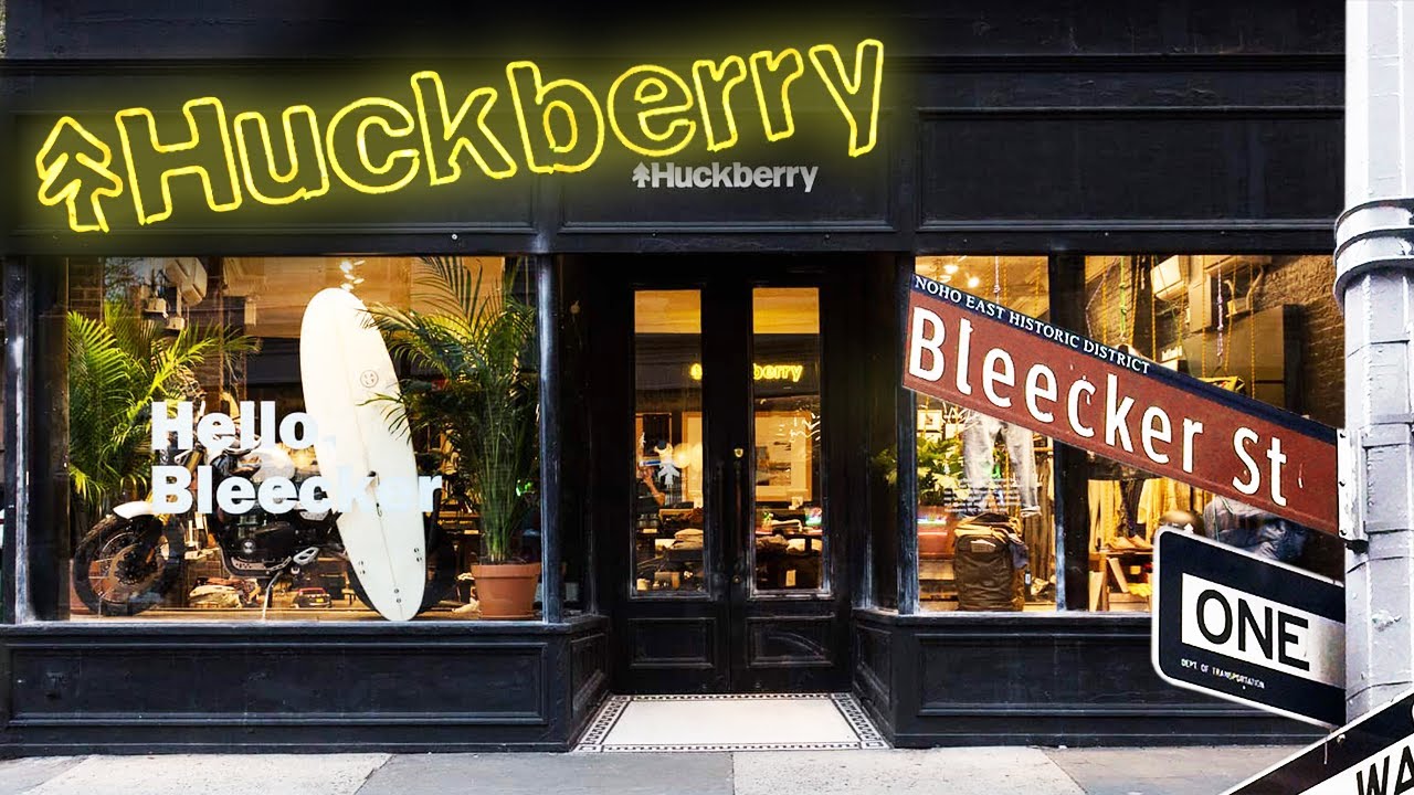 Shopping at Huckberry in NYC! - YouTube
