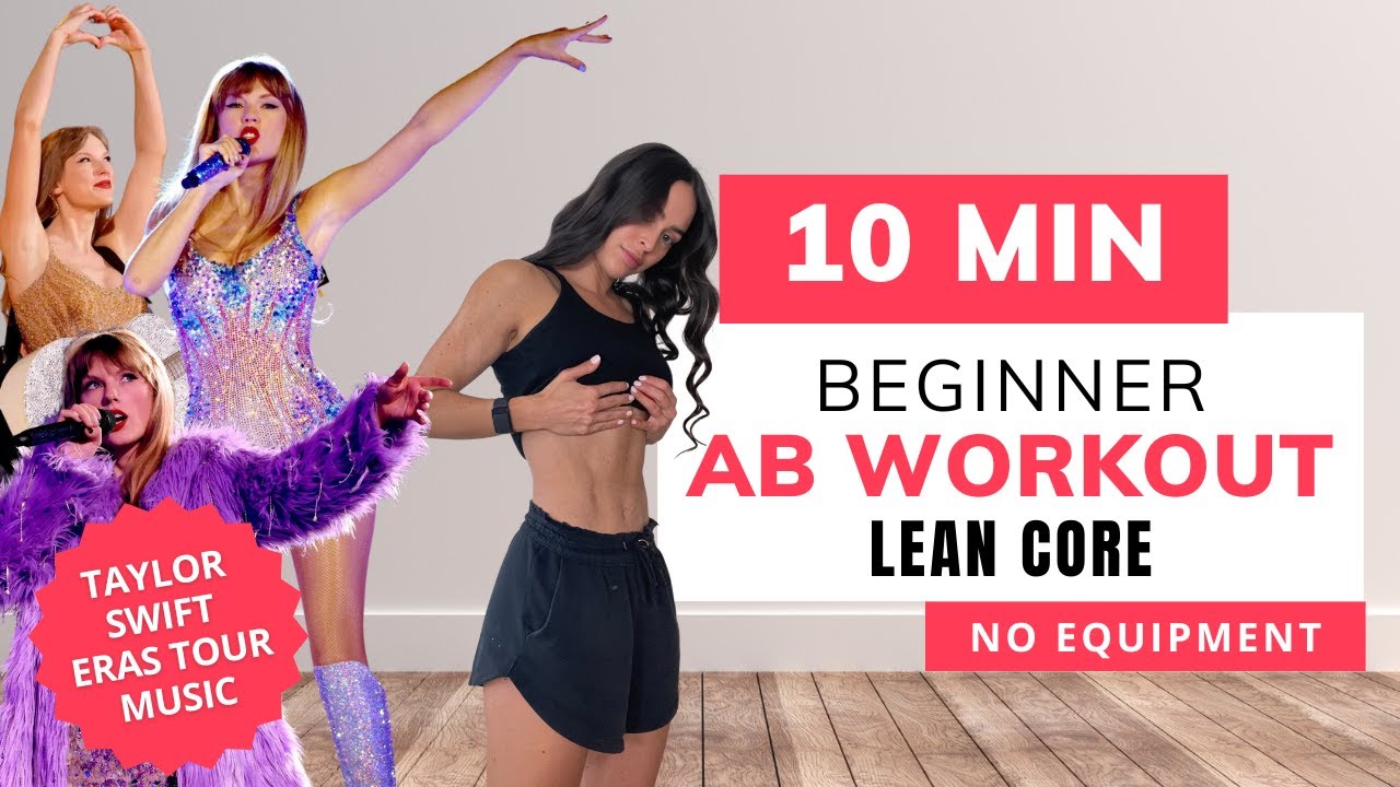 10 Min Eras Tour Taylor Swift Ab Workout Beginner Abs For A Lean Core