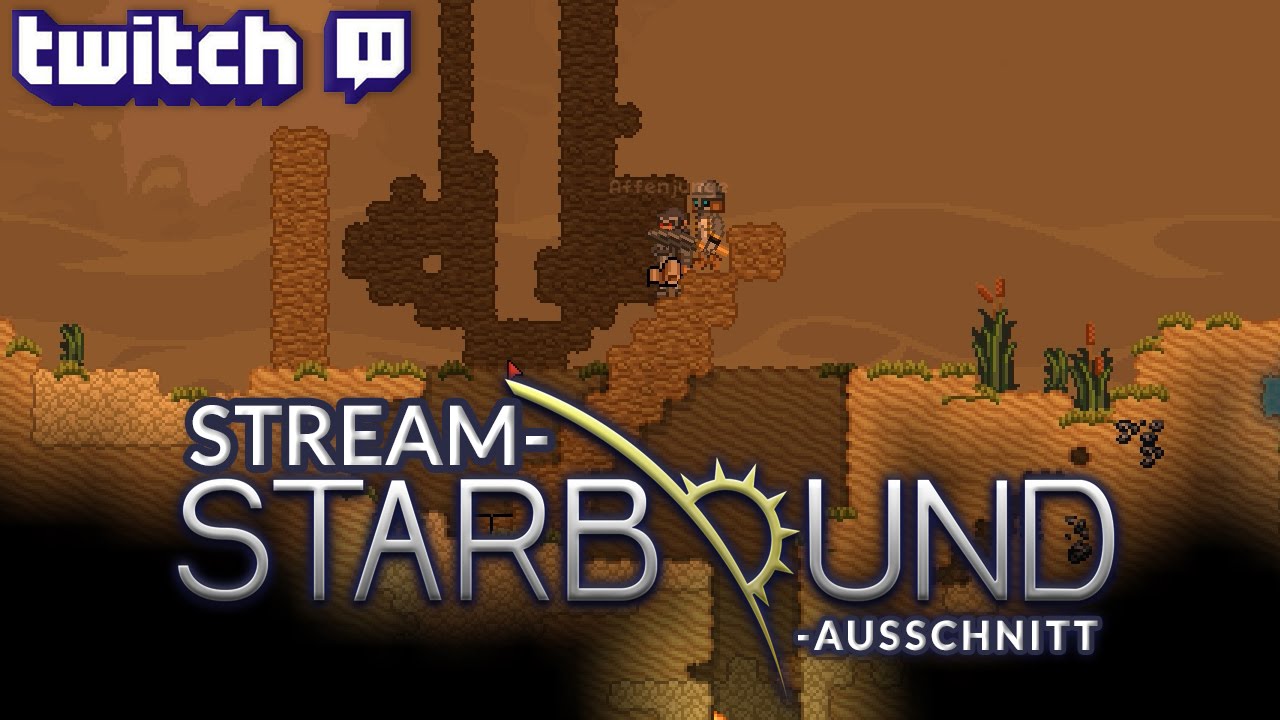 STARBOUND SHORTY [LIVE STREAM]: LACHFLASH: Affenjunge im freien Fall «» Let's Play Starbound ...