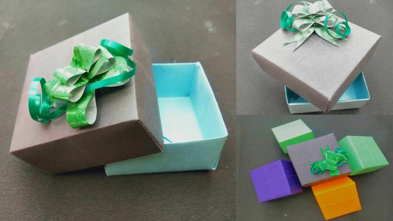 How To Make A Surprise Paper Box | Origami surprise box | Origami - YouTube