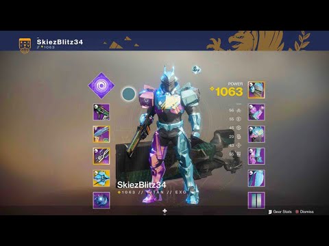 Destiny 2: Season of Arrivals - Full Titan Moonfang-X7 Set (Daito ...