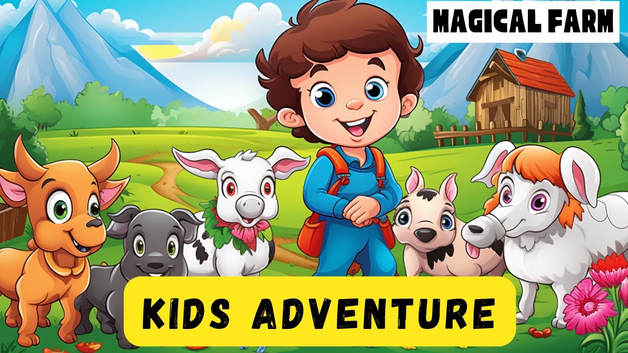 🌈 Magical Farm Adventure For Kids Bedtime Story With Talking Animals ...