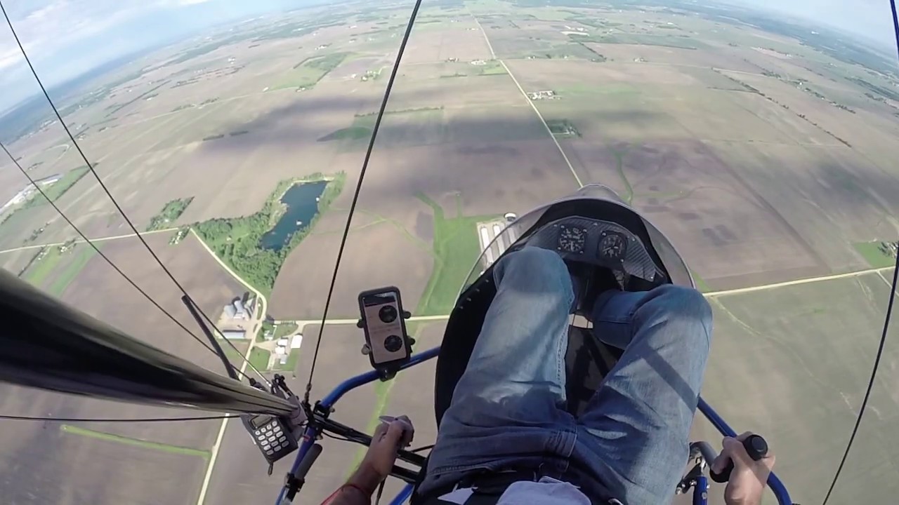 Quicksilver MX Super morning flight over Northern Illinois. - YouTube