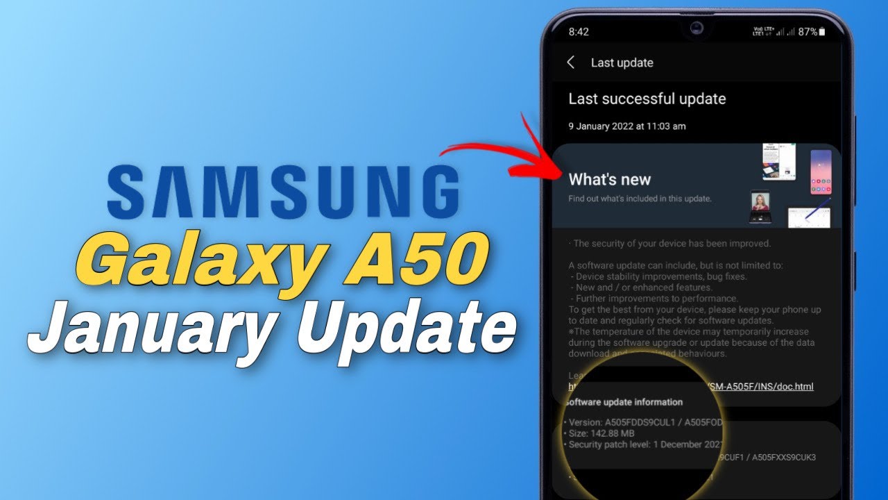 Samsung A50 Got latest January Update🔥 | December Security Patch Update ...