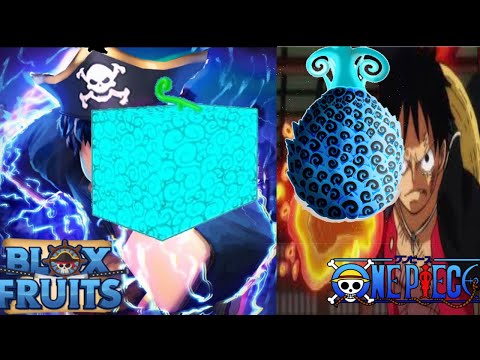 blox fruits vs one piece fruits - YouTube